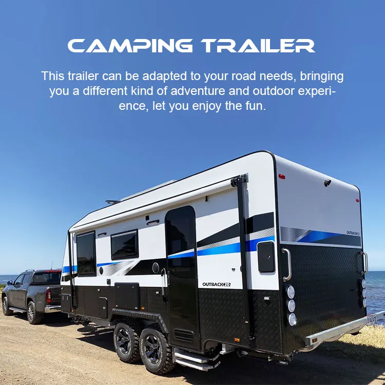 High Quality Outdoor Adventure Camper Trailer Off Road Travel Trailer ...