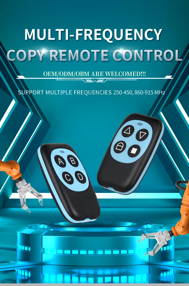 250-915mhz Universal Clone Code RF Wireless Remote Control