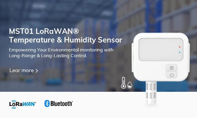 Lorawan Temperature and Humidity Sensor - Reliable Data Logger