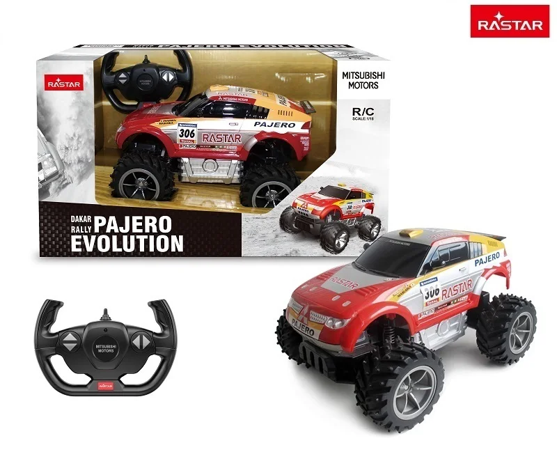 Rastar 1:18 Pajero Official Licensed Racing Game Toy Outdoor Vehicles ...