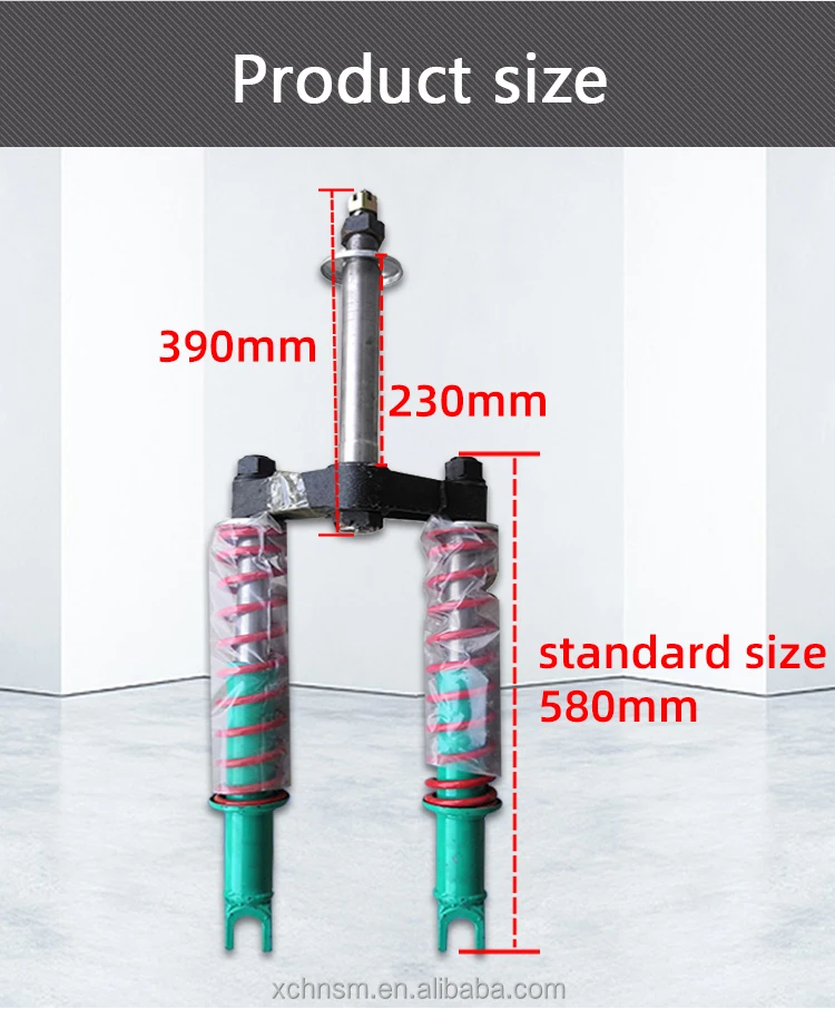 Electric Car Front Wheel Shock Absorber Assembly Three - Wheel ...