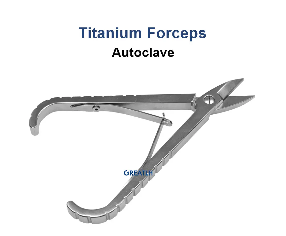 Medical Suppliers Autoclave Titanium Forceps Medical Scissors Surgery ...