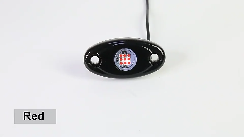 Jr Autolamps Waterproof 12 Volt Green Led Rock Lights For Mini Truck ...