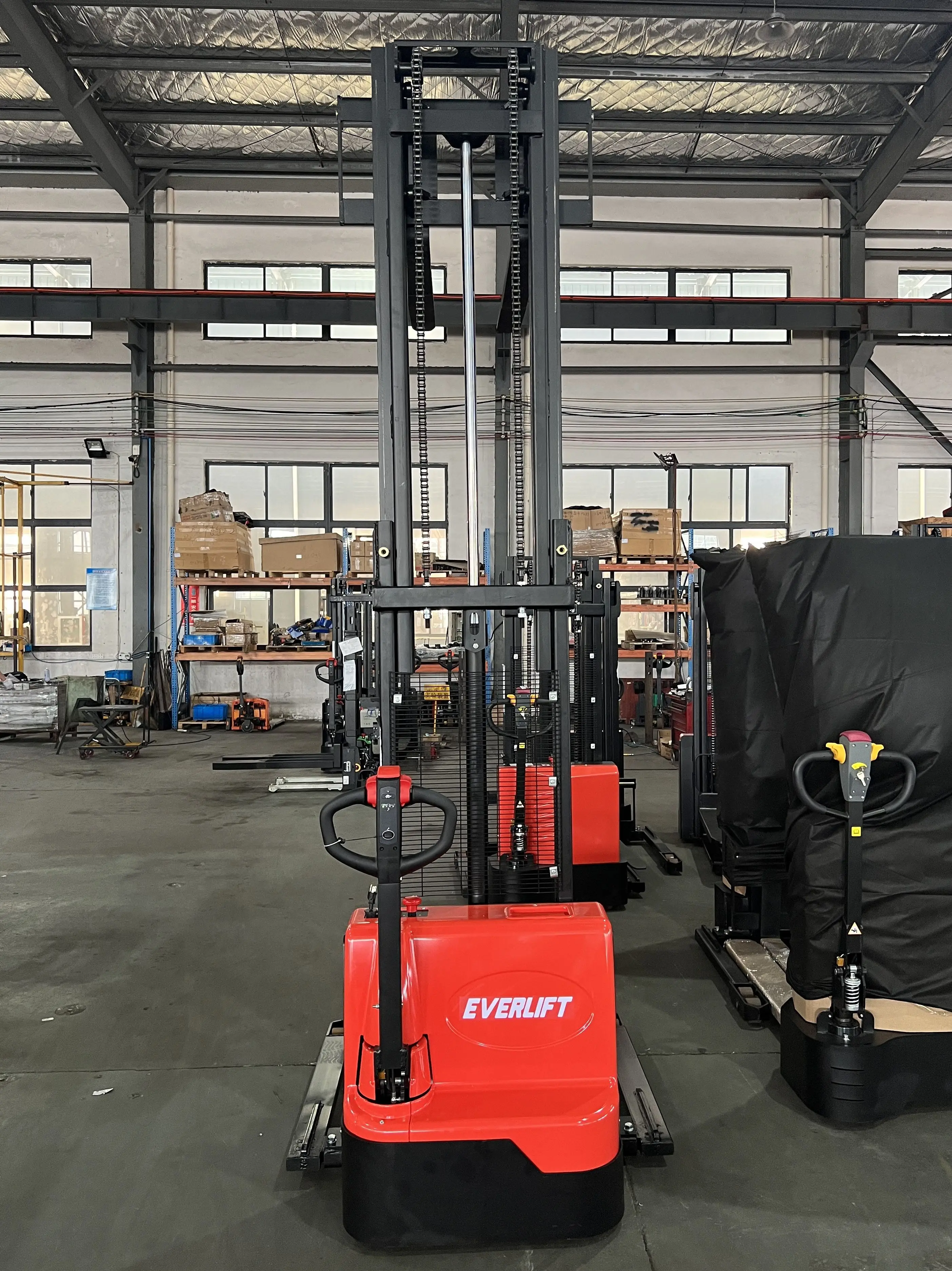 Everlift Electric Stacker 1200kg Full Electric Stacker Forklift ...