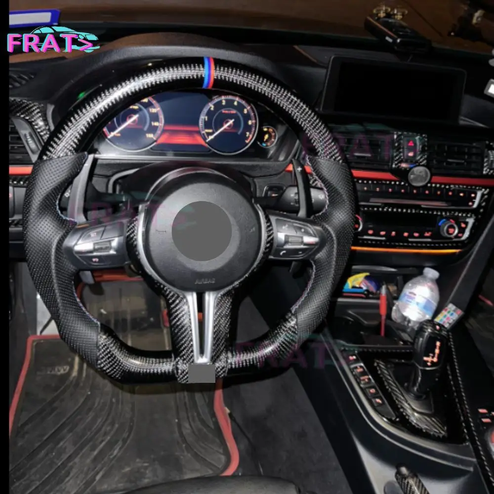 Custom Upgrade Carbon Fiber Steering Wheel Fit For Bmw 550i 320i 325 ...