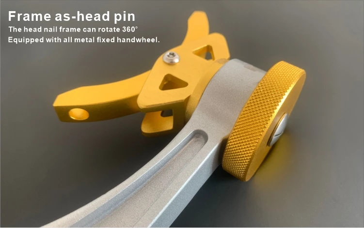 Medical Three Point Skull Clamp Sugita Mayfield Head Frame for Surgery ...