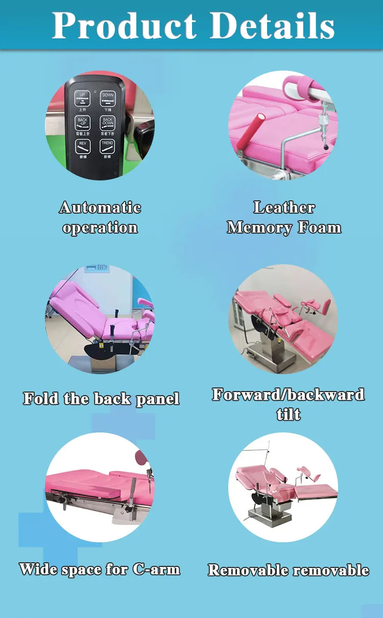 Surgical Medical Gynecological Labor And Delivery Operating Table ...