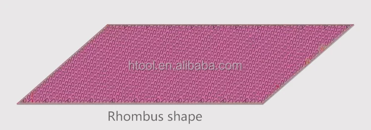 Dia50mm Resin Diamond Grinding Drum Rhombus Polishing Sheet Wheel ...