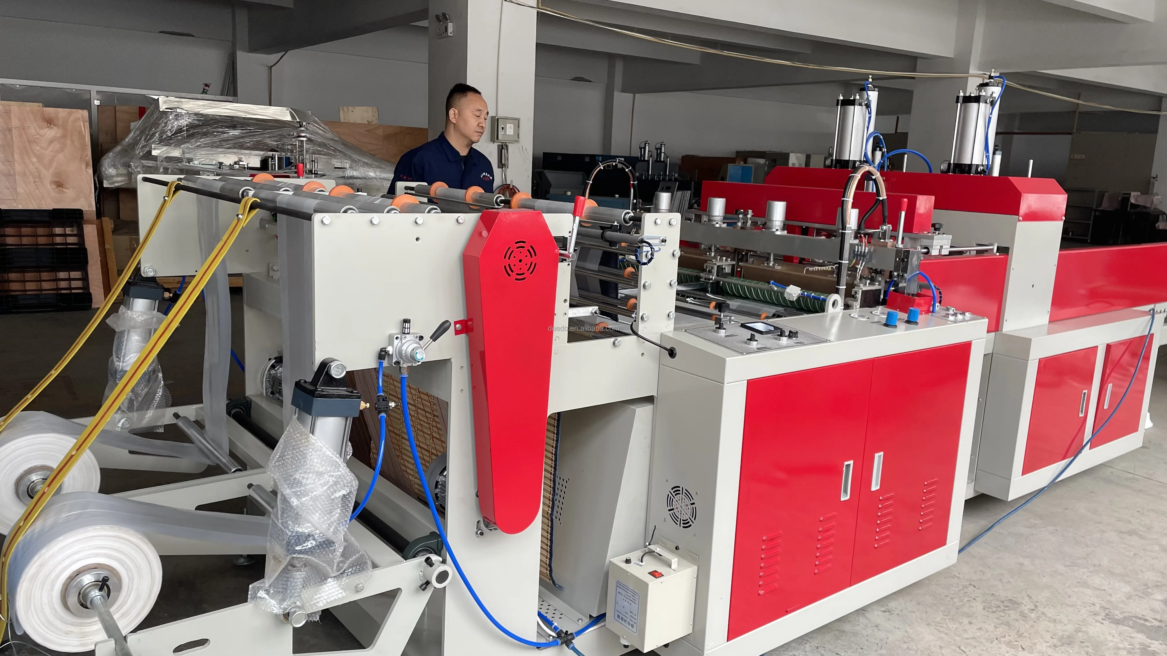 Full Automatic Plastic Bag Machine - High Speed & Easy Operation