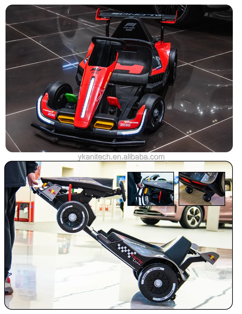 Custom Kids Go Karts 4 Wheels Go Cart Electric Go Kart For Sale Cheap ...