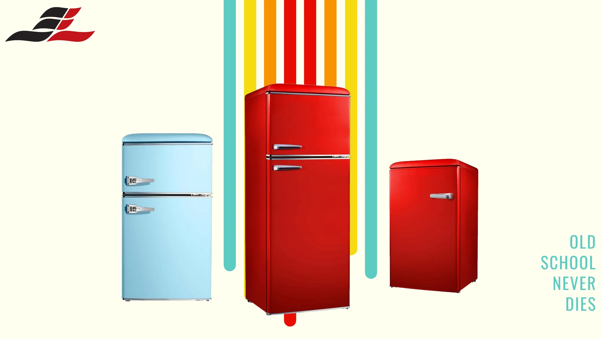Retro Refrigerator 90L - Perfect for Home & Hotel Use