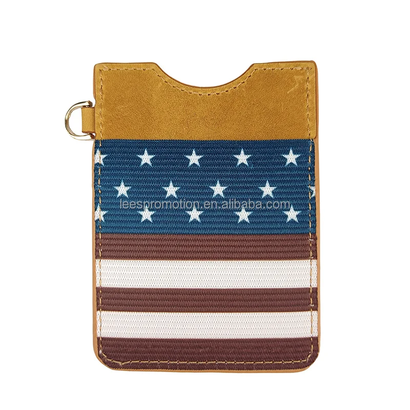 Hot Selling Blue Brown White Khaki Credit Card Wallet Little Star ...