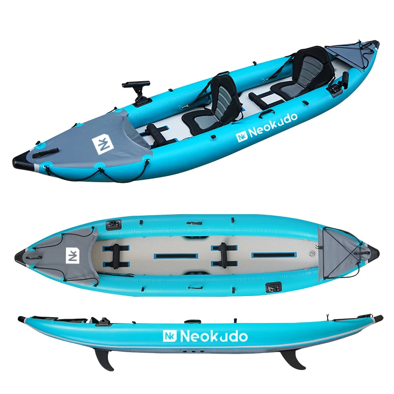 OEM Drop-stitch Kayak Inflatable 2 Man Dwf Drop Stitch Inflatable Kayak ...