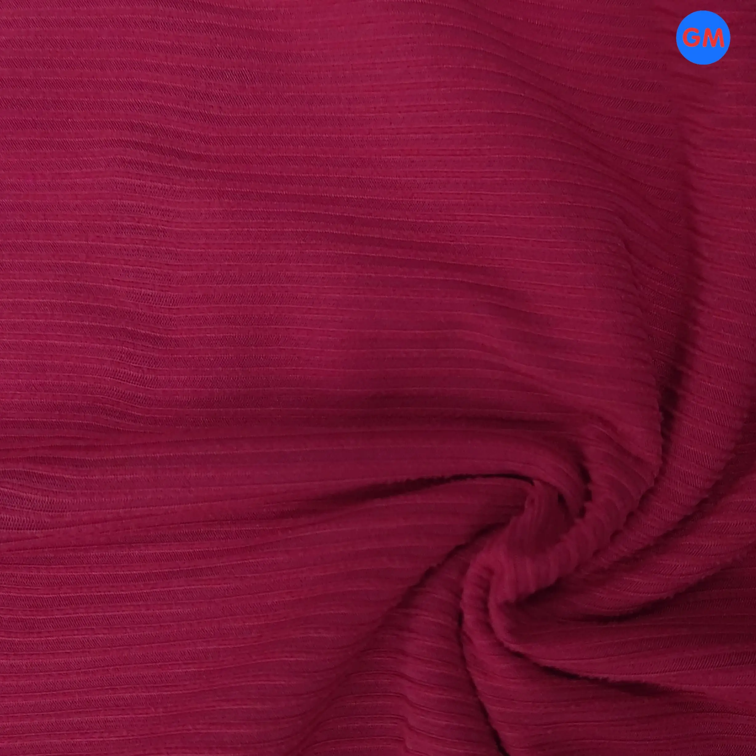 2x2 Ribbing 95/5 Polyester Stretch Heavy 220GSM Fabric