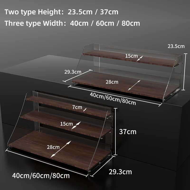Checkout Counters Plastic Shelf Dividers - Retail Display Racks