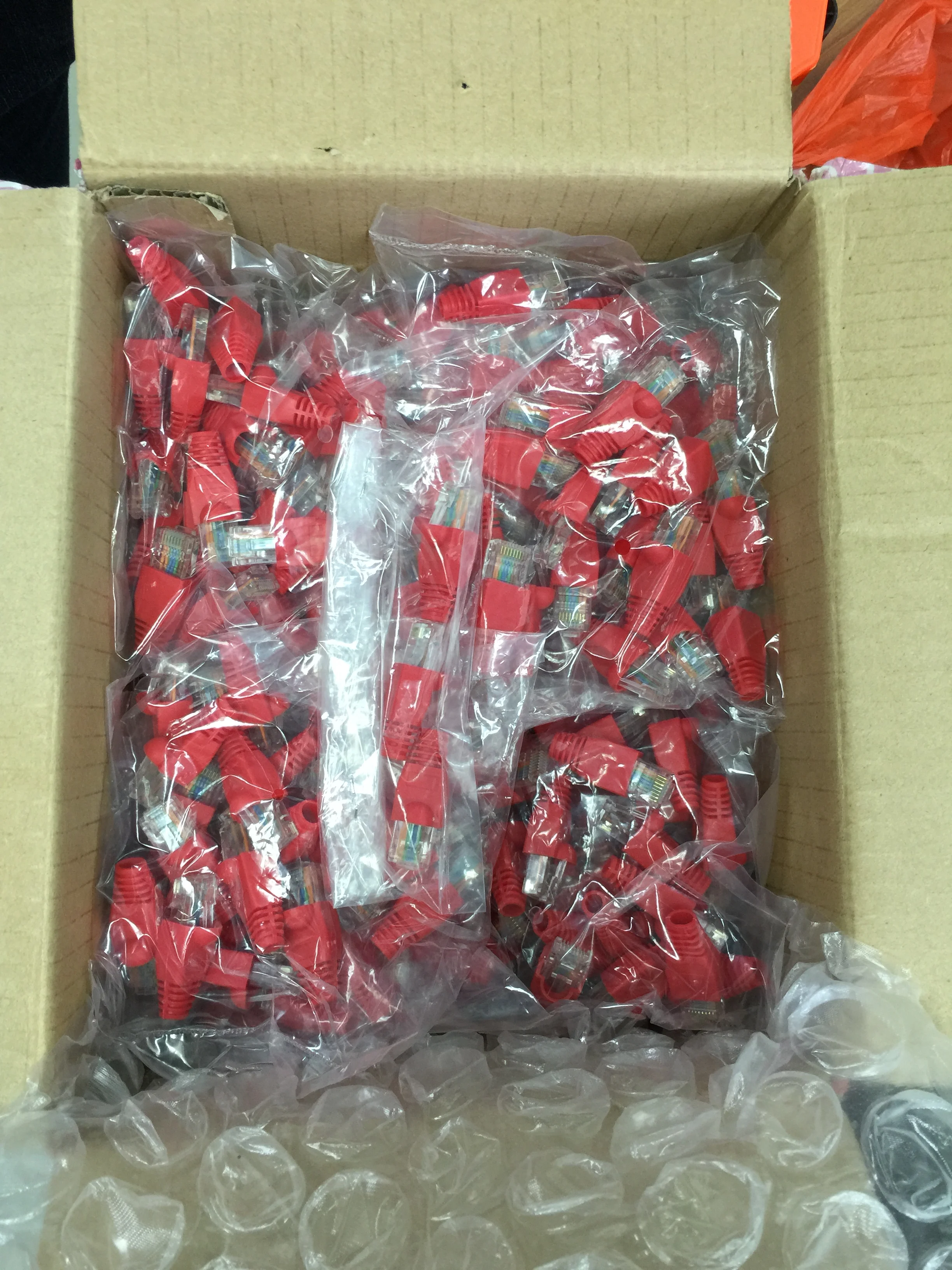 Rj45 Loopback Connector Plugs Reliable Ethernet Testing