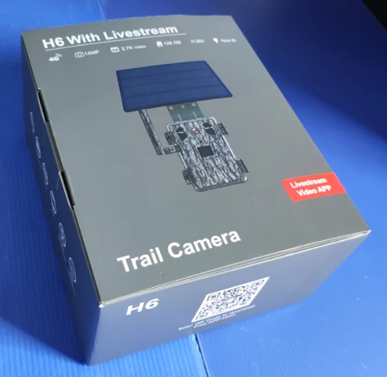 Jerderfo H6 H2 Ucon Cell Cellular 4g Lte Deer Live Stream Trail Camera Hunting Camera 4g Camera ...