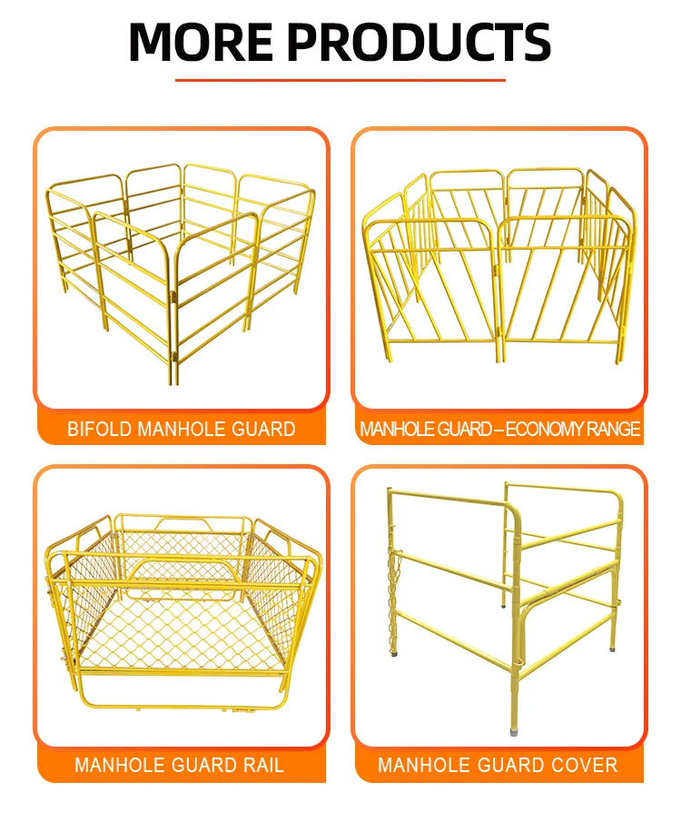 Sale Pedestrian Pit Guard Pit Manhole Guard A Rigid And Highly Visible ...