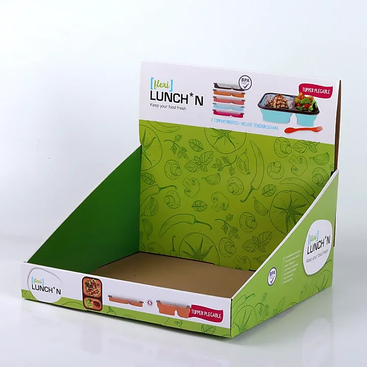 New Arrive Custom Design Advertising Counter Gift Packing Display Stand ...