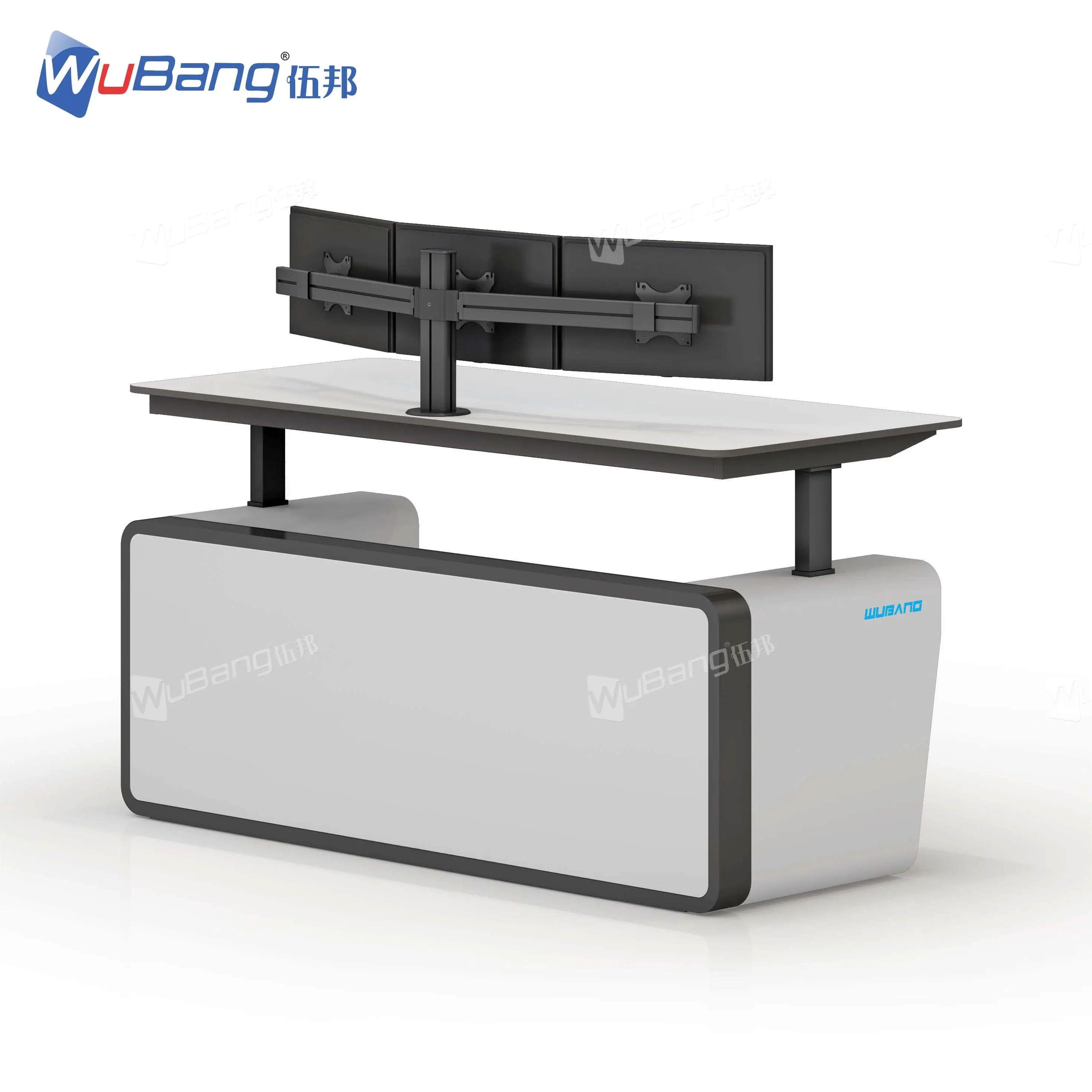 Multi Position Electric Lifting Console Dispatch Center Consoles For Control Room - Buy Control ...