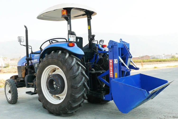 Rear Mounted Tractor Loader 50hp with Ram, 3m³ Capacity - Ideal Backhoe ...