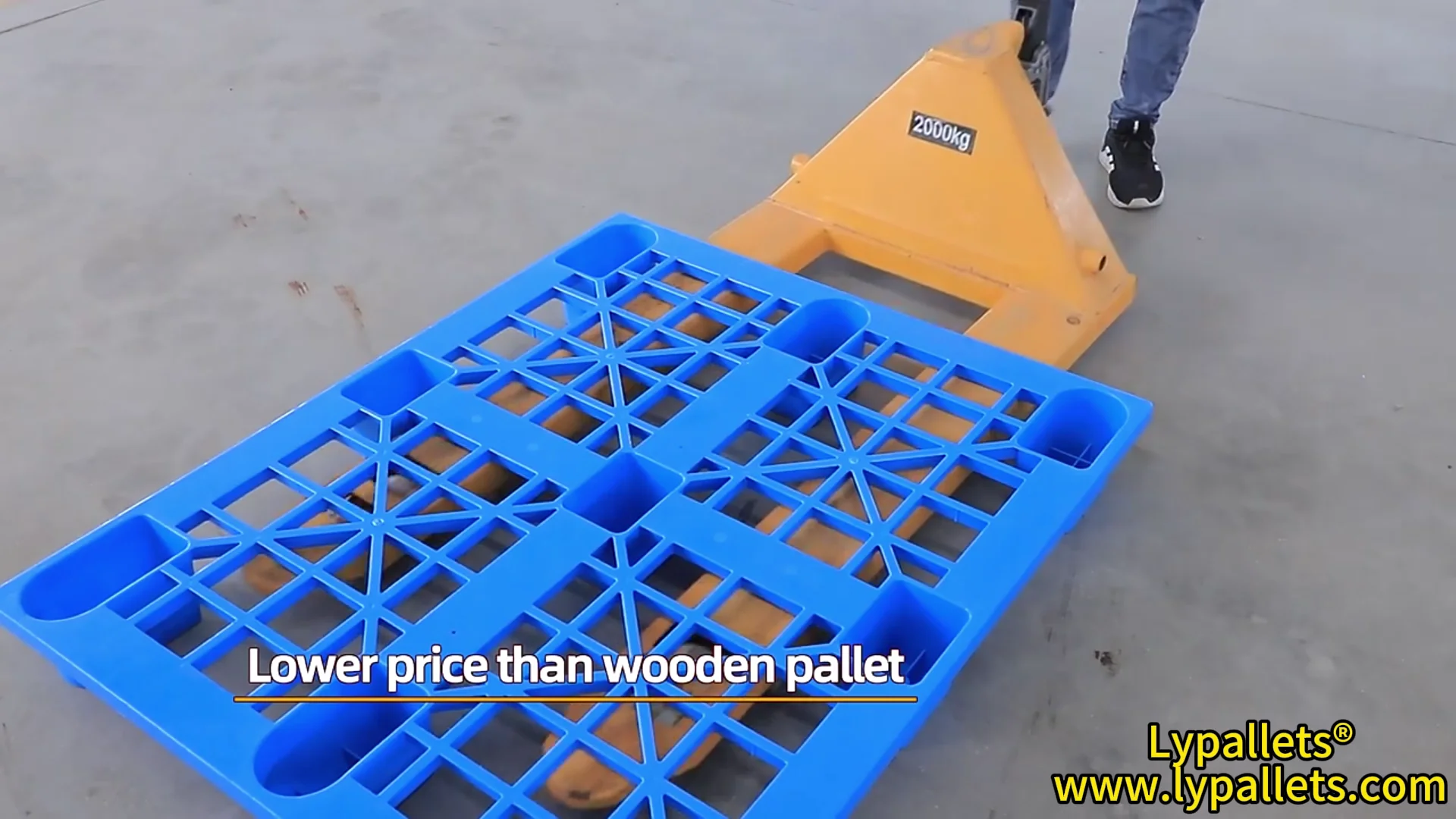 Wholesale Plastic Pallets Cheap 1200 X 1000 Mm 9 Feet Open Deck Single ...