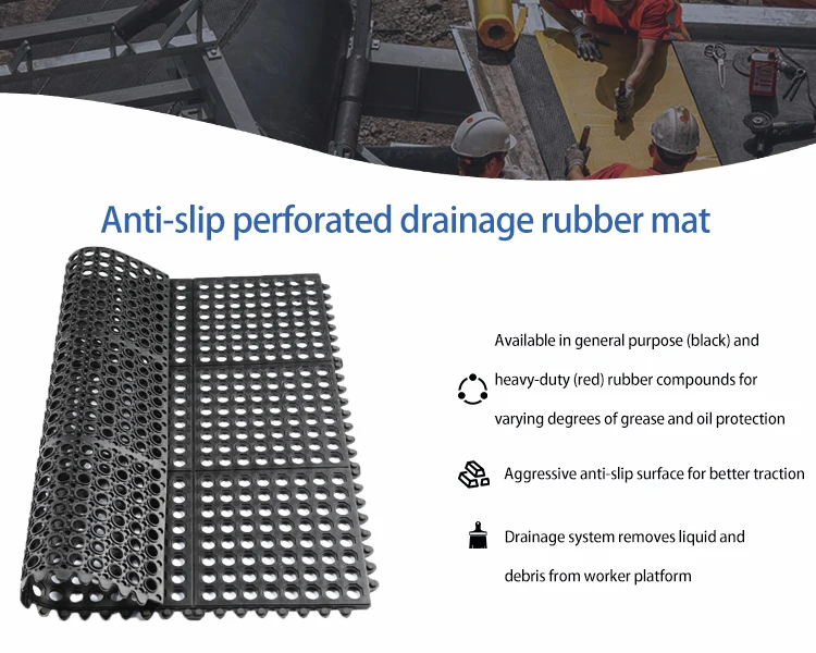Marine Deck Rubber Flooring/perforated Rubber Mat/marine Rubber Mat ...
