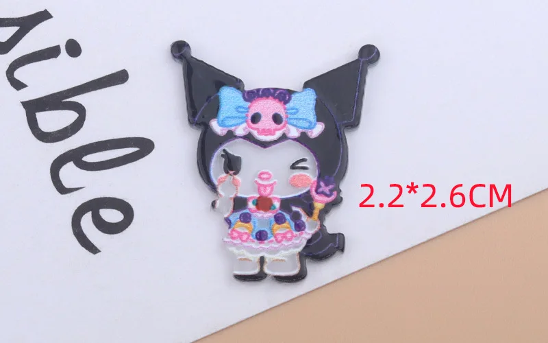 Sanrio Acrylic Charms Melody With Watermelon Kitty Apple Kuromi Diy ...