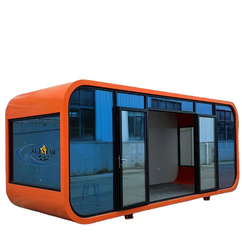 Finished Design Kits Home Modern Pretty High Fireproof Apple Cabin ...