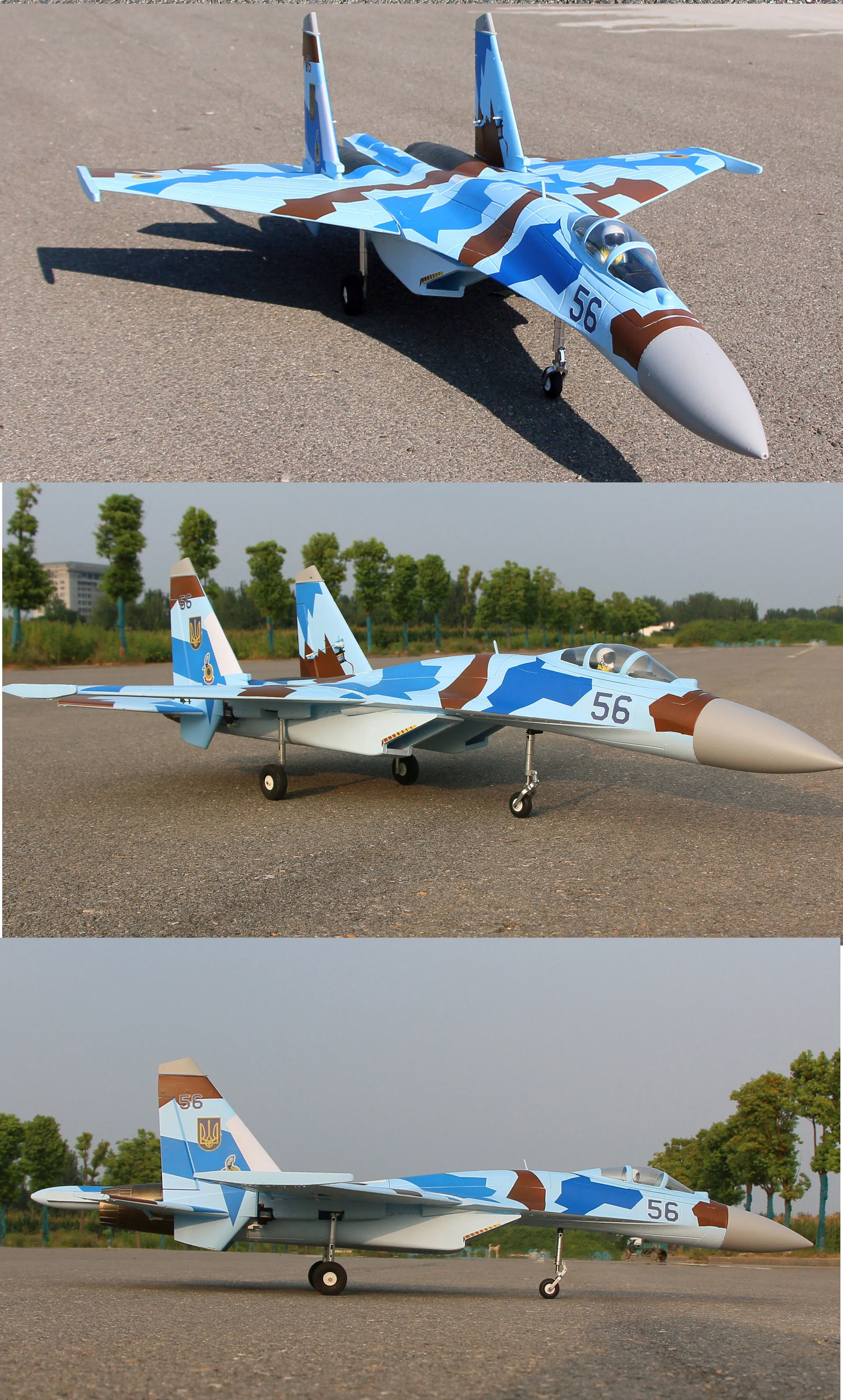 Su-27 Rc Glider Micro Indoor Aircraft Fixed Wing 2ch 2.4g Remote ...