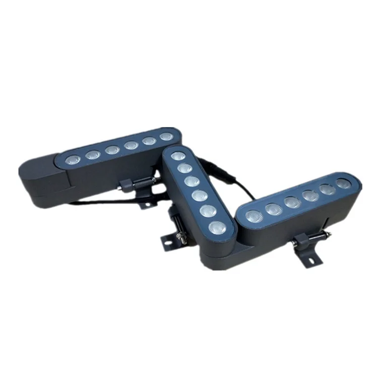 Tree Ring Warm Lights Column Led Outdoor Ip67 Waterproof Landscape ...