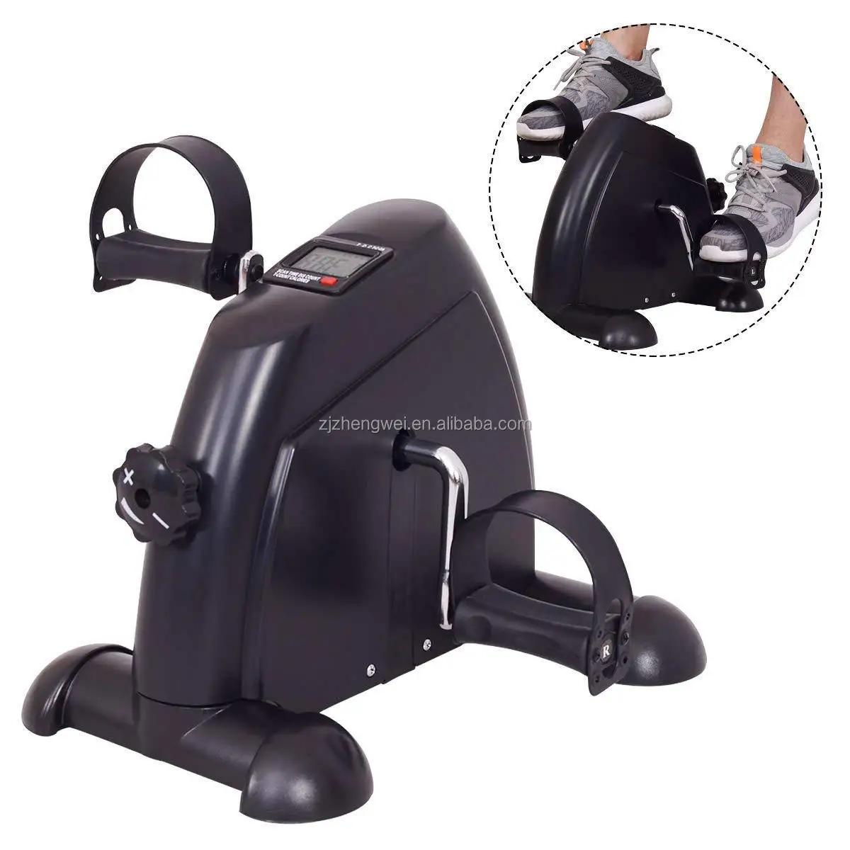 Legs Foot Cycle mini under desk elliptical stepper machine cross ...