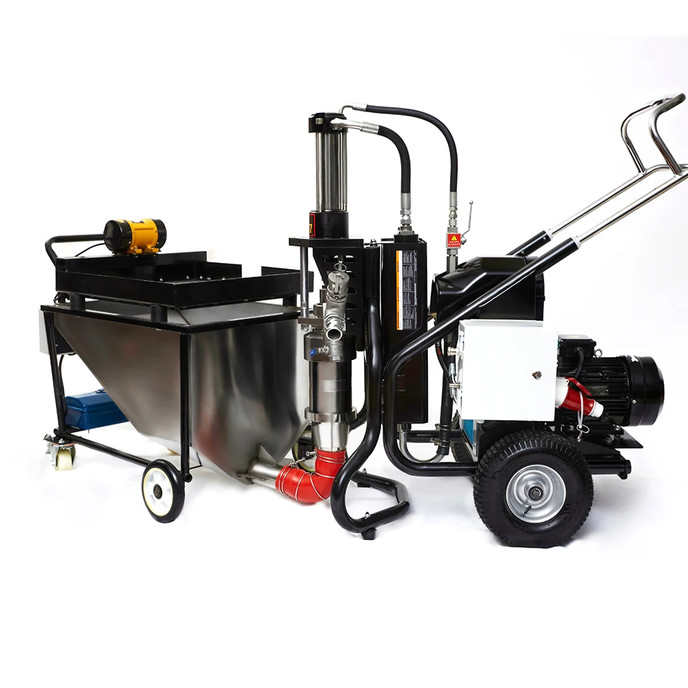 F1017 Putty Spray Airless Paint Sprayer Thick Fireproof Coating Sprayer ...