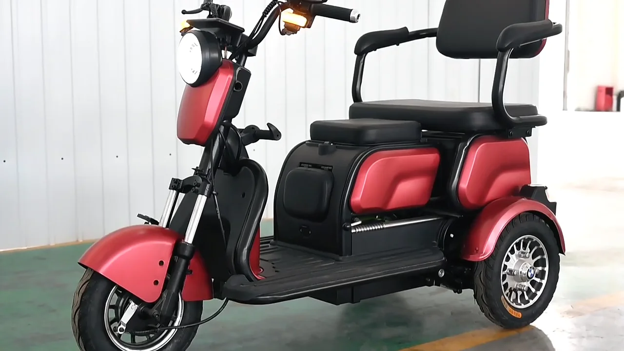 China New Style Three Wheel Mini Scooter Manned Electric Tricycle E ...