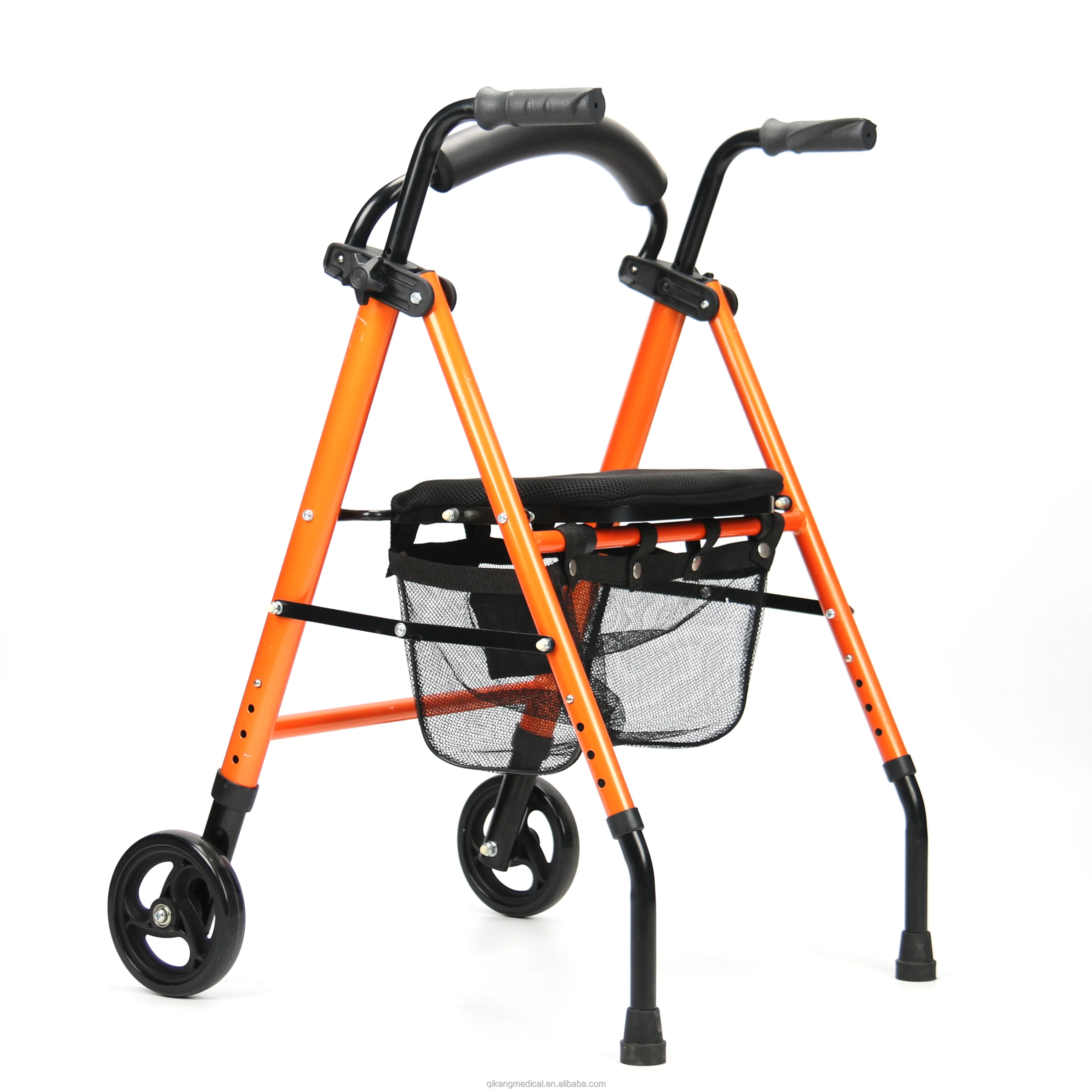 Convenient Shopping Walker With Two Wheels Customized Sittable Shop Car ...