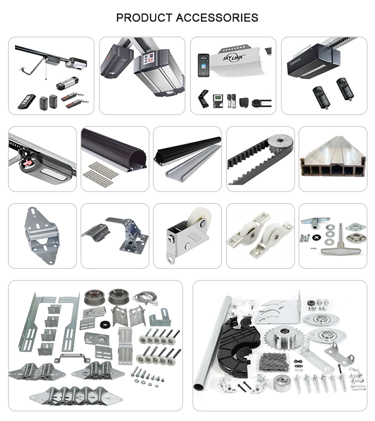 Infinity Flush Panel Smooth Aluminum Garage Door - GRANDSEA