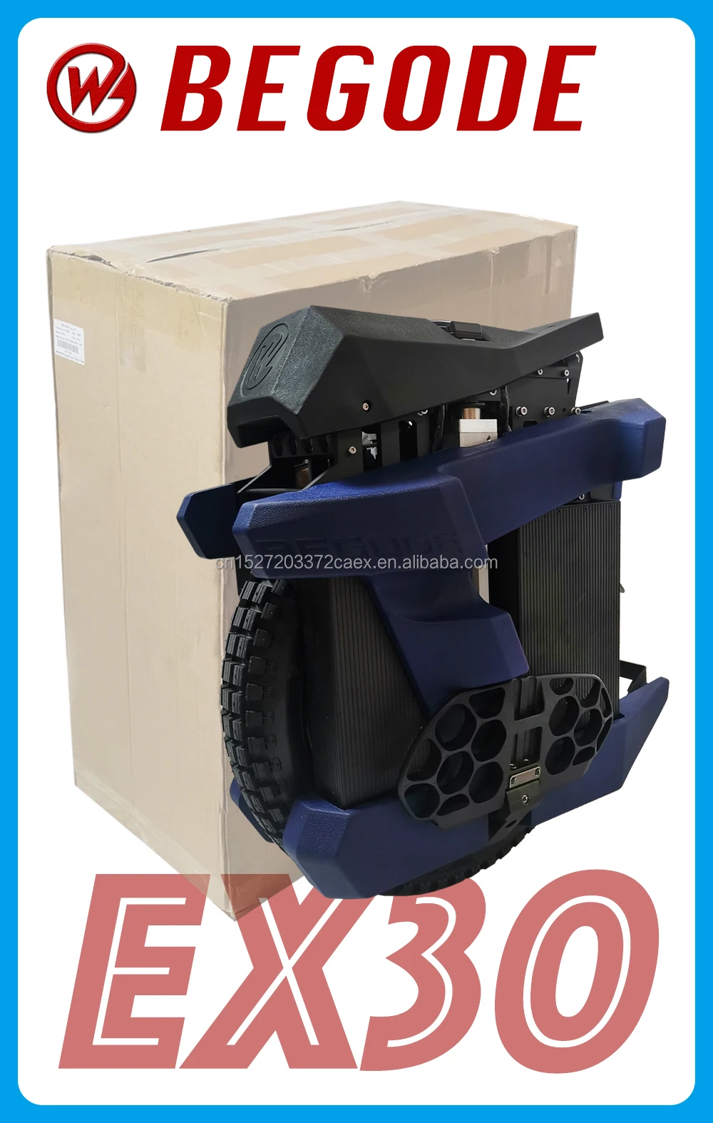 Begode Ex30 Electric Unicycle Gotway Suspension Distance 100mm Ex30 ...