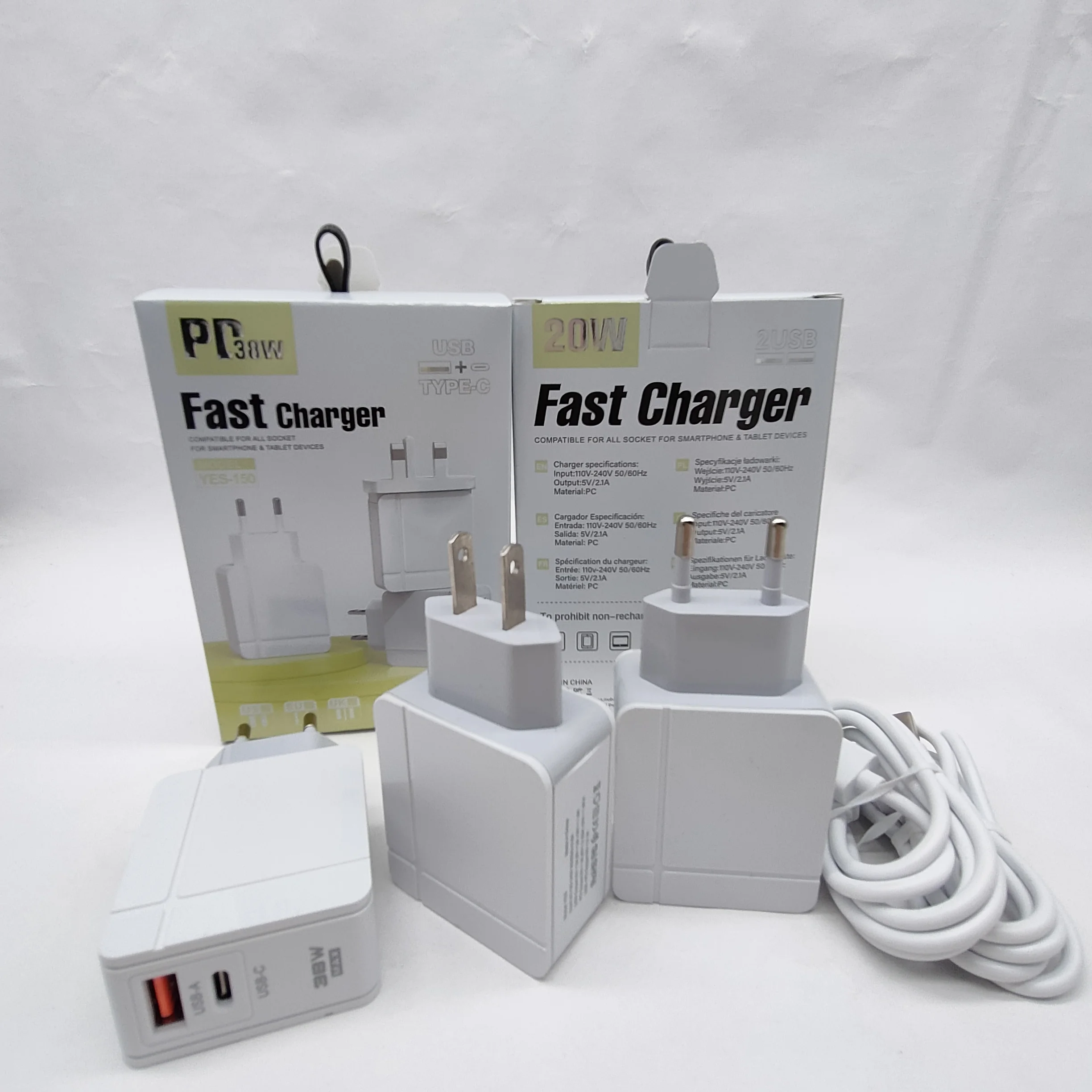 Wholesale Mobile Phone Adapter Multi-Port Eu Us Uk Plug for Oraimo ...