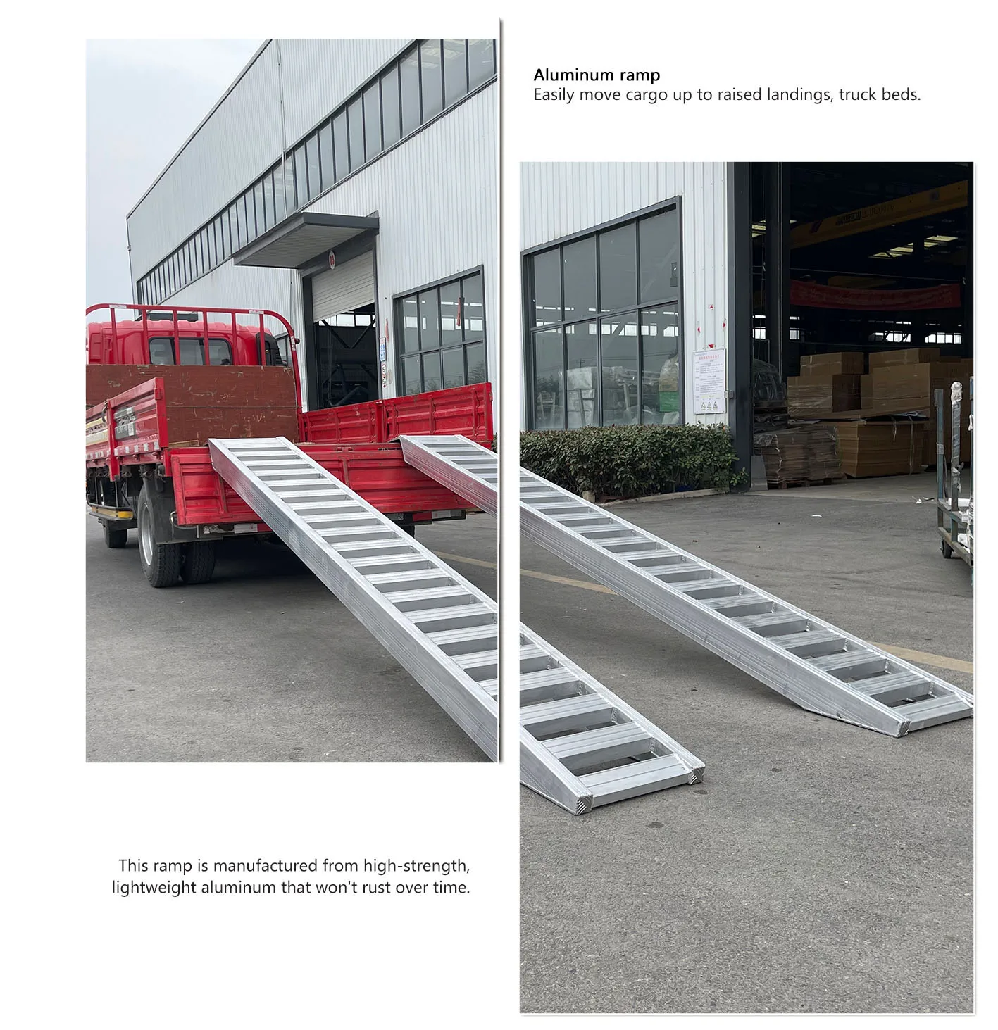 Heavy Duty Ramps for Excavator Wheelchair Ramp Mainly Aluminum Mobile ...