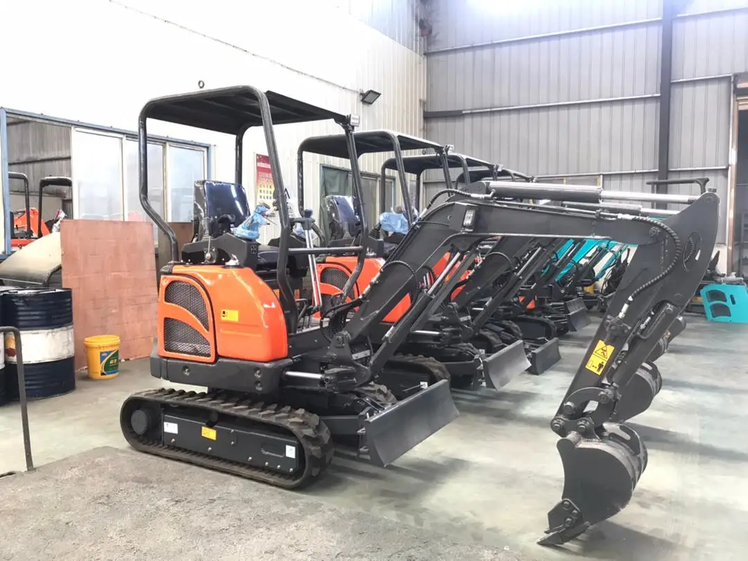 Ce 1 Tonne Electric Mini Excavator Mini Digger 1000kg With Quick Hitch ...