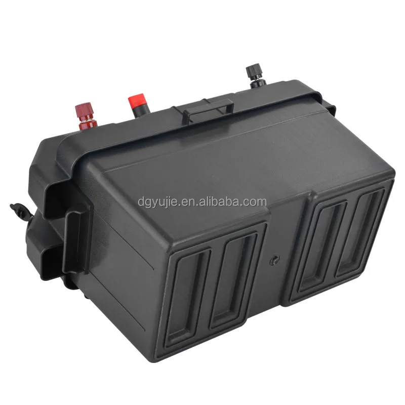 DC 12v Battery Box - Smart Power Center for Boats & Golf Carts