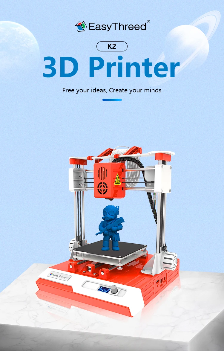 Easythreed Mini 3d Metal Printer Kit Filament Machine Fdm Impresora 3d ...