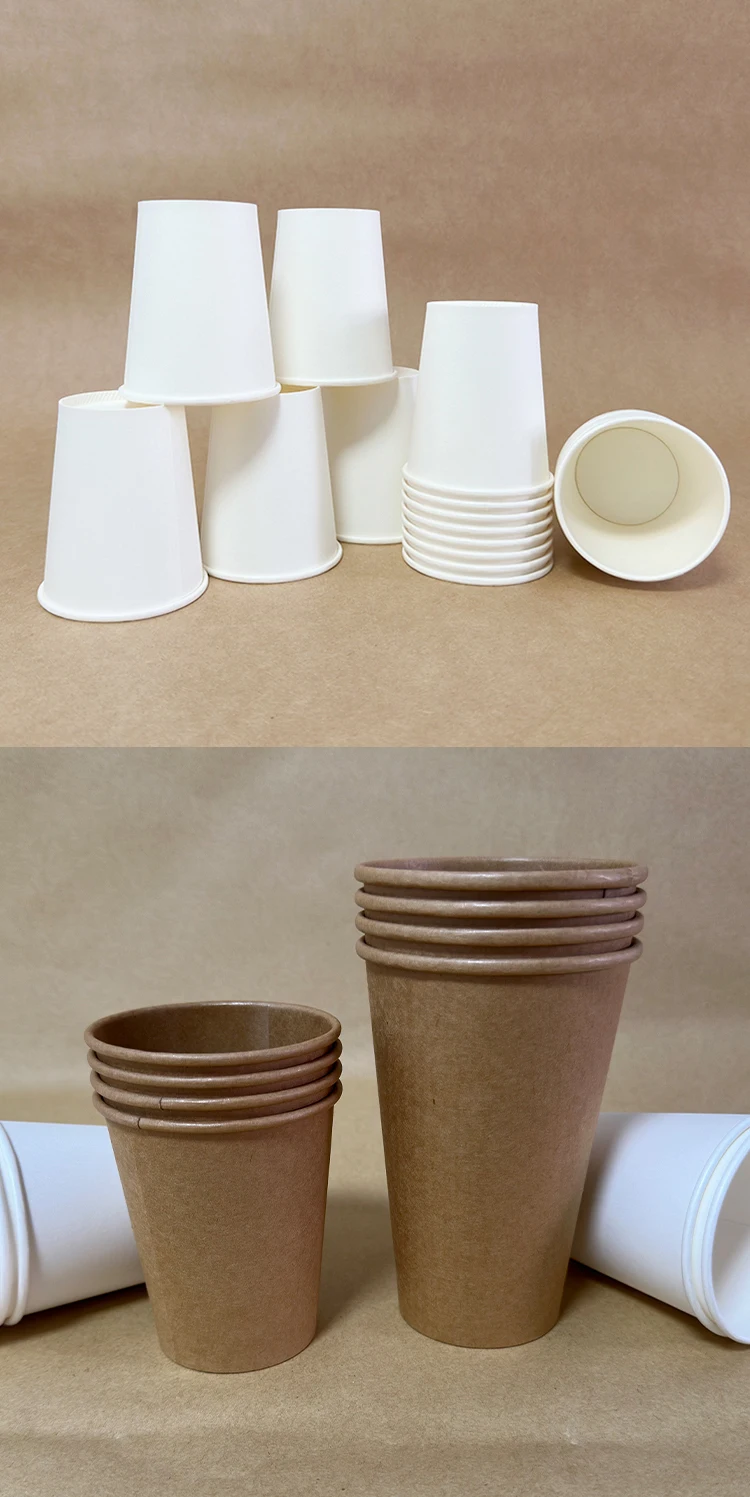 Eco-friendly Water-Based Coated Paper Cups for All Drinks