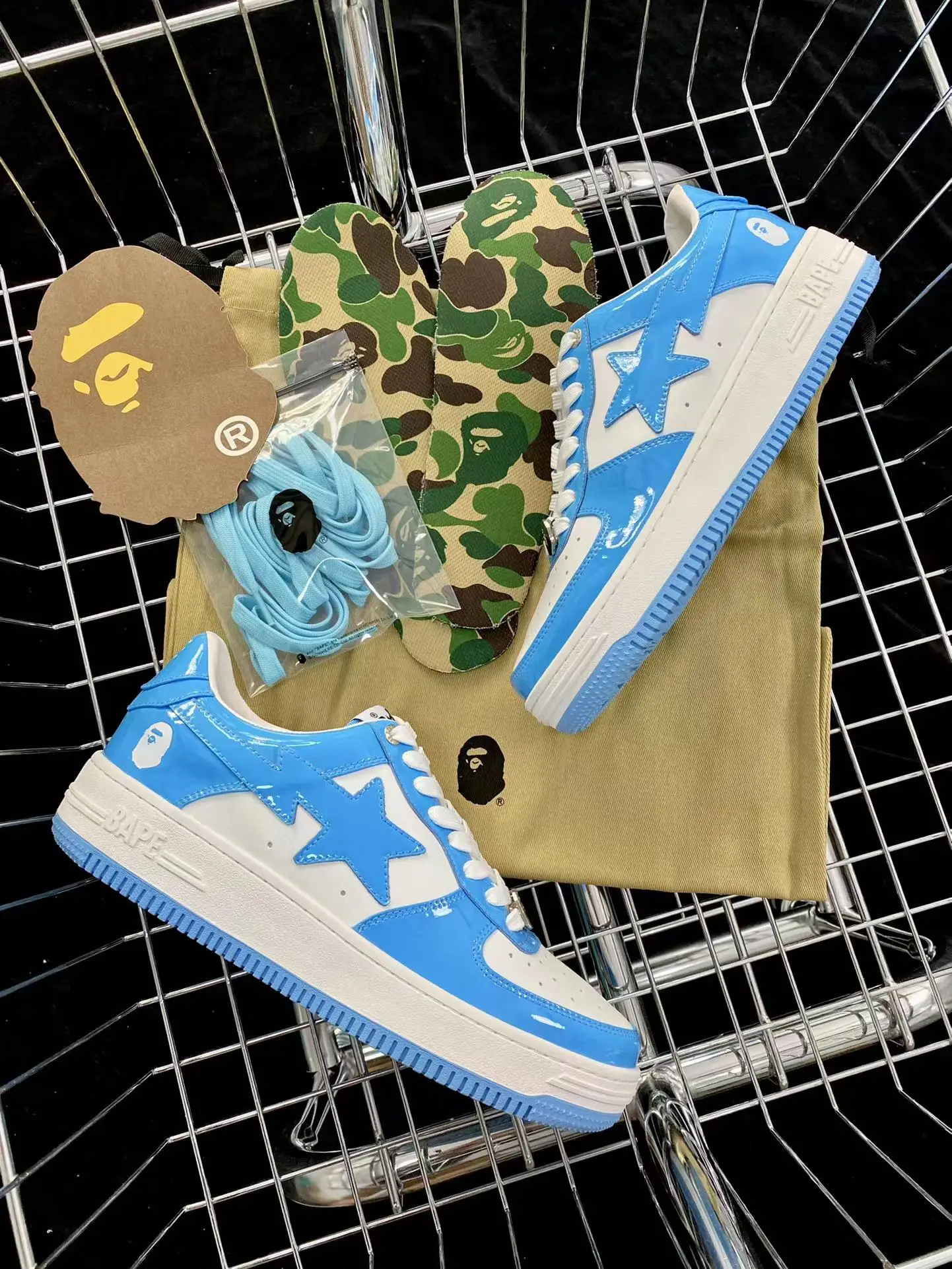 2023 New Model Is Hot Human Made Bape Sta Sk8 To Nigo Women Walking ...