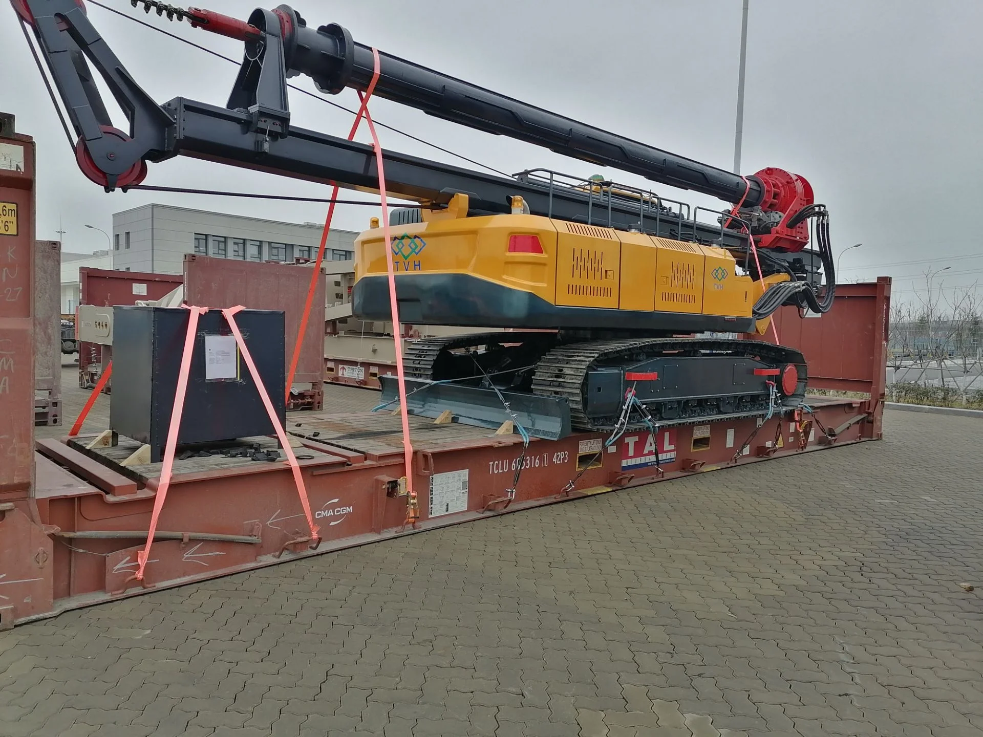 Hydraulic House Pile Driver Truck-mounted Bored Pile Lr130 20m 30m 40m ...
