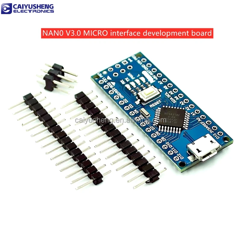 Nano V3.0 Atmega328 Ch340g Development Board & Type-c Usb For Arduino