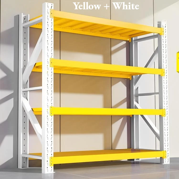 200kg/Layer Adjustable Sheving 4 Layers Boltless Metal Steel Racking ...