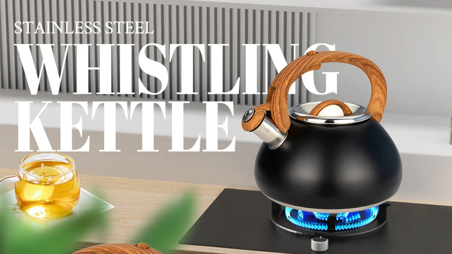 New Design Kitchen Custom 3l Stove Top Teapots Tea Kettle Stainless ...