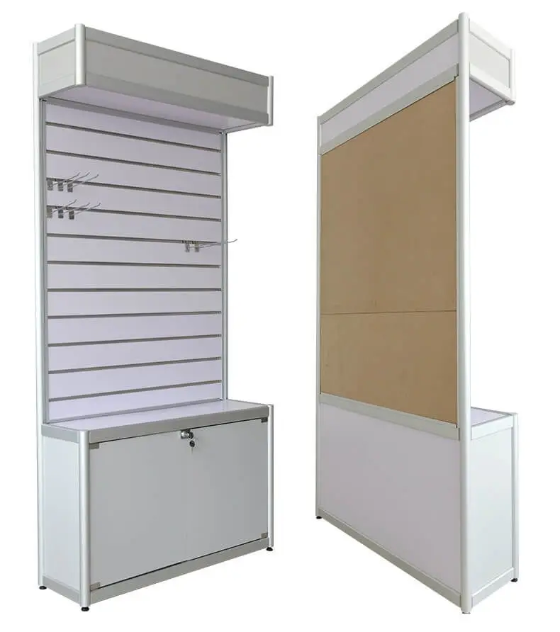 HiKUYA Factory Custom Display Slatwall Stand Shop Shelf| Alibaba.com