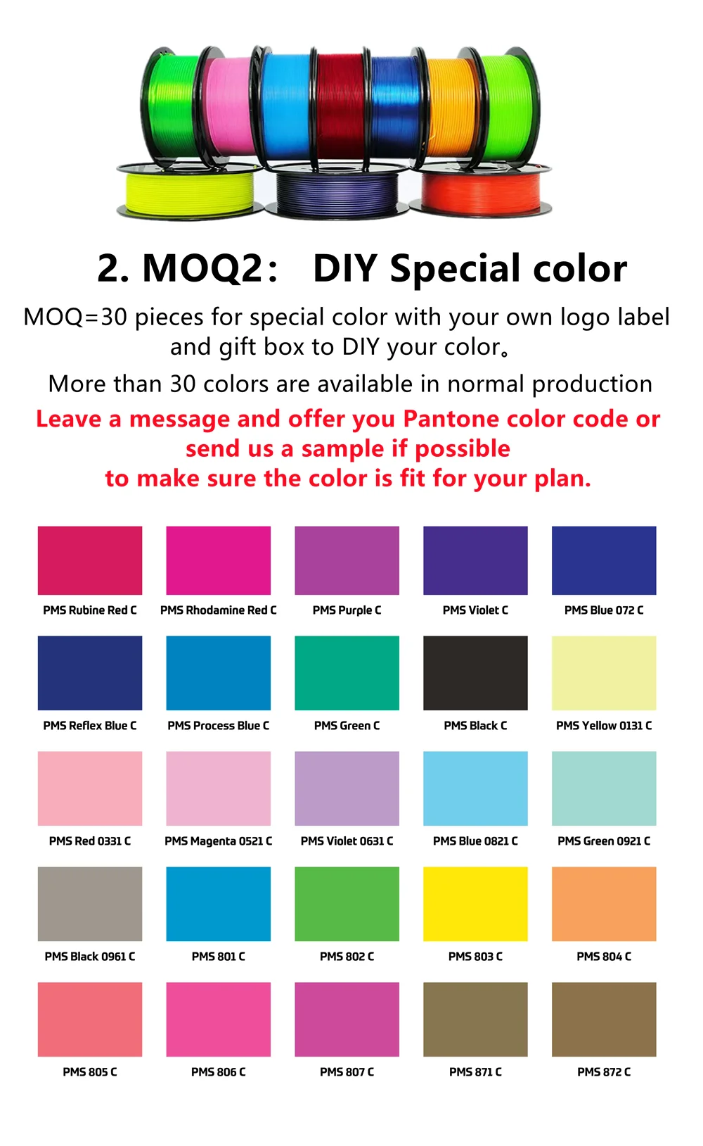 Yousu Silk Rainbow Pla Filament 3d Printer Rainbow Multicolor Pla ...